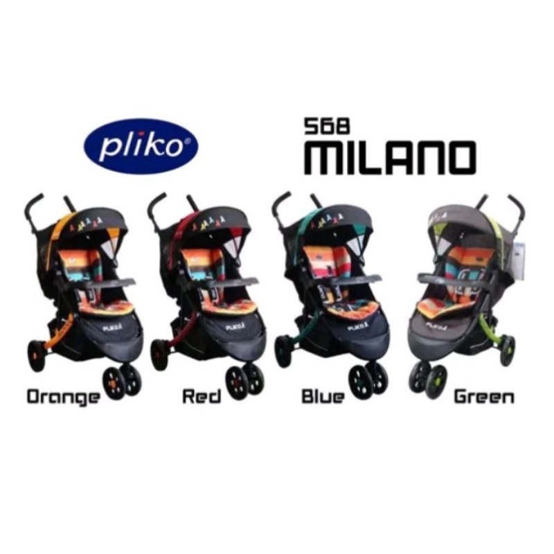 Jual Pliko Milano Stroller PreLoved | Shopee Indonesia