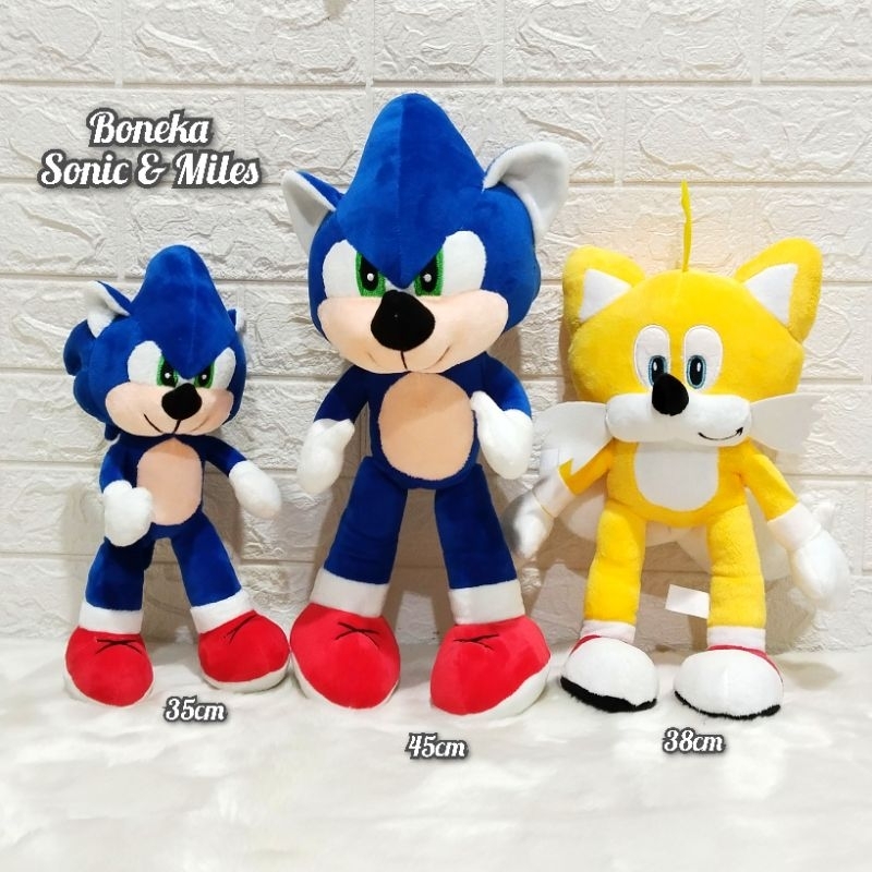 Jual Boneka New Sonic Tinggi 35cm & 45cm | Shopee Indonesia