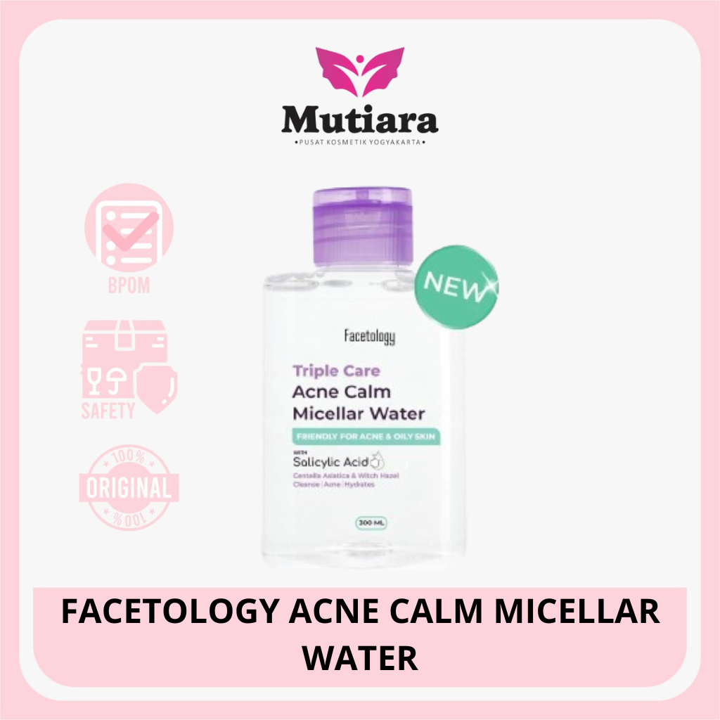 Jual FACETOLOGY ACNE CALM MICELLAR WATER | Shopee Indonesia