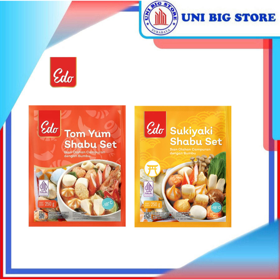 Jual EDO Tom Yum | Sukiyaki Shabu Set 250 gr | Shopee Indonesia