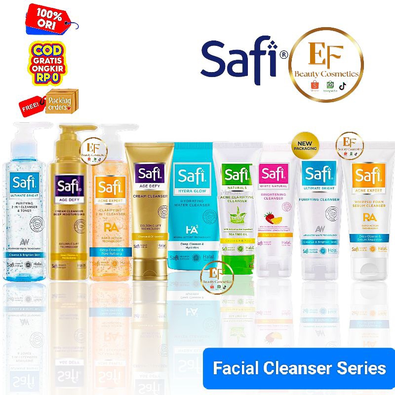 Jual SAFI Facial Cleanser Series - Safi Sabun Wajah | Shopee Indonesia