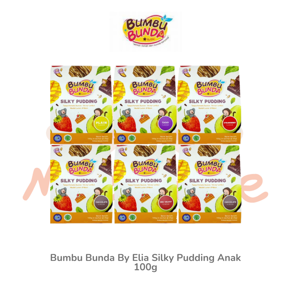 Jual Bumbu Bunda By Elia Silky Pudding Snack Cemilan MPASI Anak 100g ...