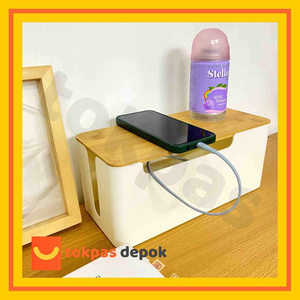 Jual Kotak Organizer Kabel Pengaman Stop Kontak / Cable Wire Management ...
