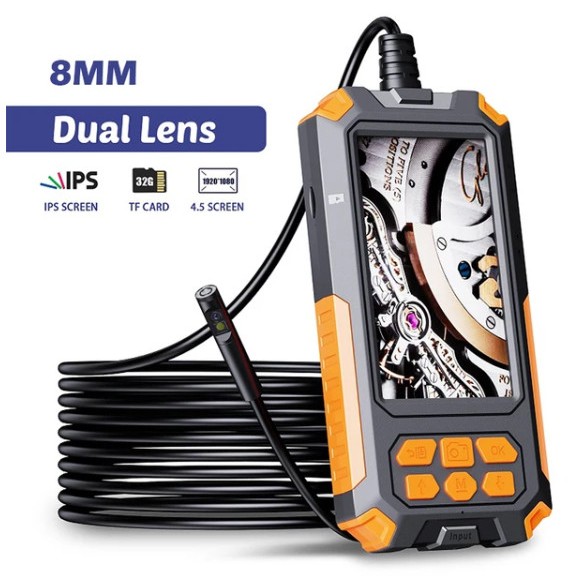 Jual P50 Dual Lens Borescope Industrial Inspection Camera Endoscope ...