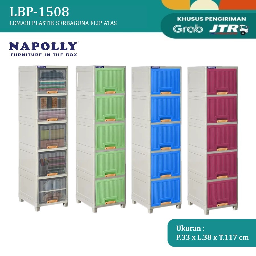 Jual Lemari Plastik Napolly Susun Serbaguna | Lemari Locker Plastik ...