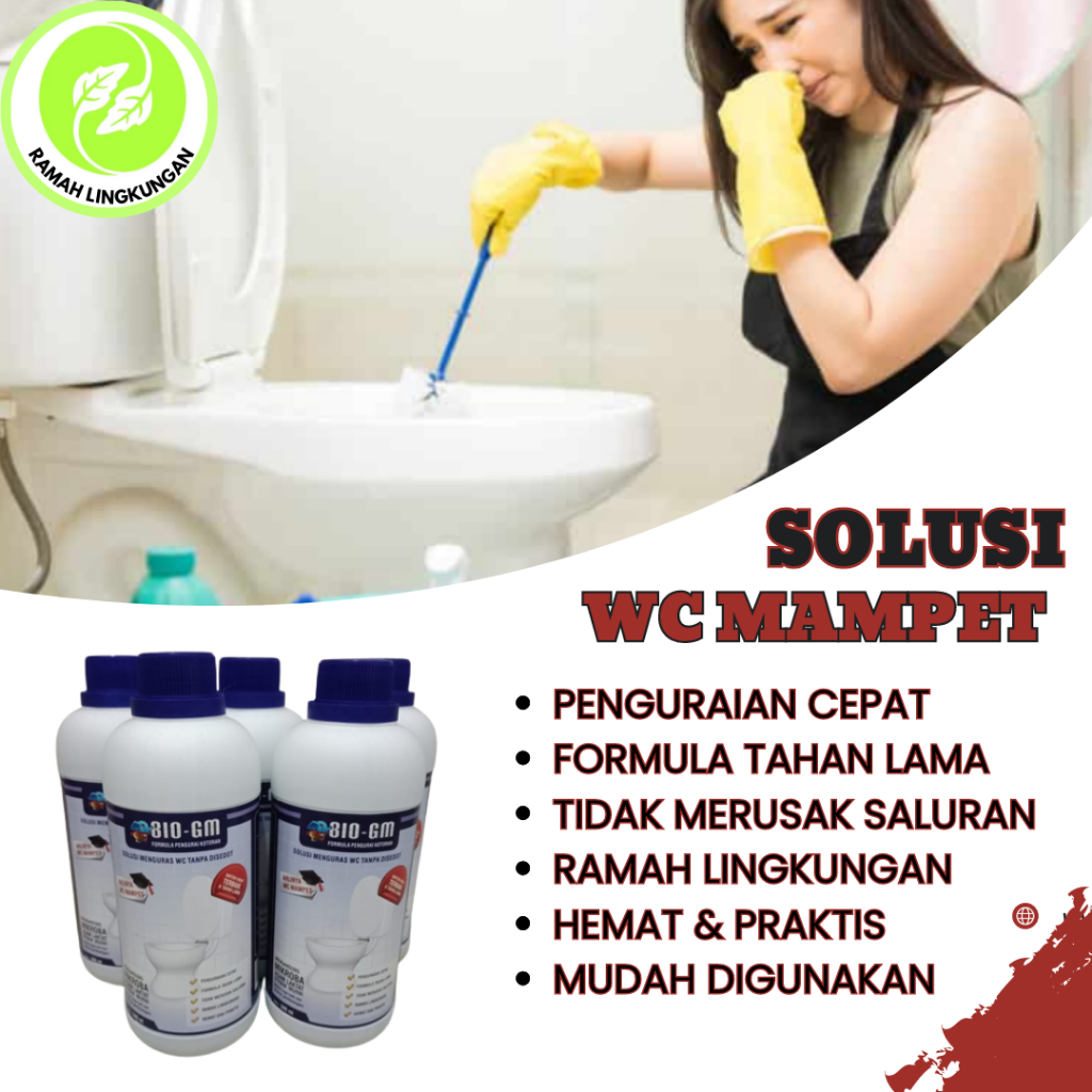Jual Bio GM Pengurai Tinja Limbah Sepitank Anti Kuras WC Toilet Tanpa ...