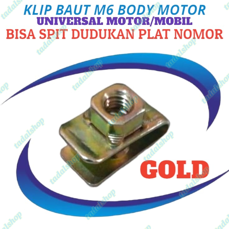 Jual BAUT BODY MOTOR BAUT KLIP BODY/BAUT KANCING KLIP PLASTIK BUAT ...