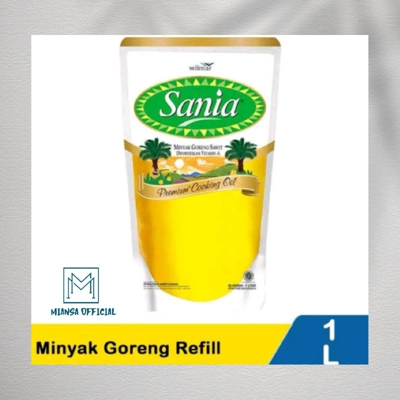 Jual MINYAK GORENG SANIA 1 Liter | Shopee Indonesia