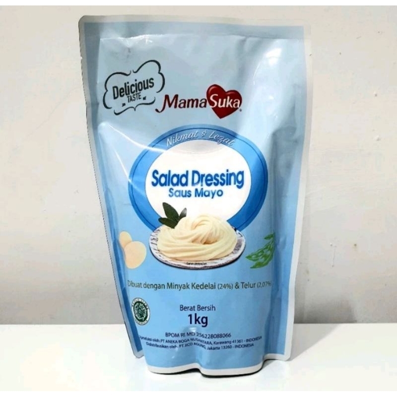 Jual Mamasuka Salad Dressing Saos Mayo 1kg | Shopee Indonesia
