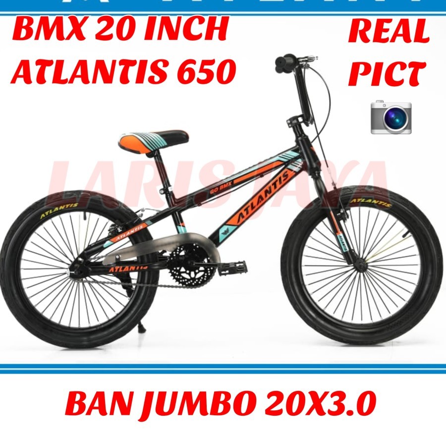 Jual SEPEDA BMX 20 INCH, BMX 20 ATLANTIS AT 650 FRAME HI-TEEN STEEL ...