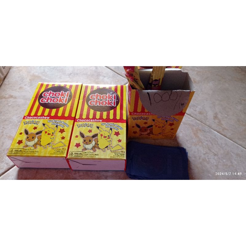 Jual Choki-choki Cashew Pokemon (coklat choki-choki) | Shopee Indonesia