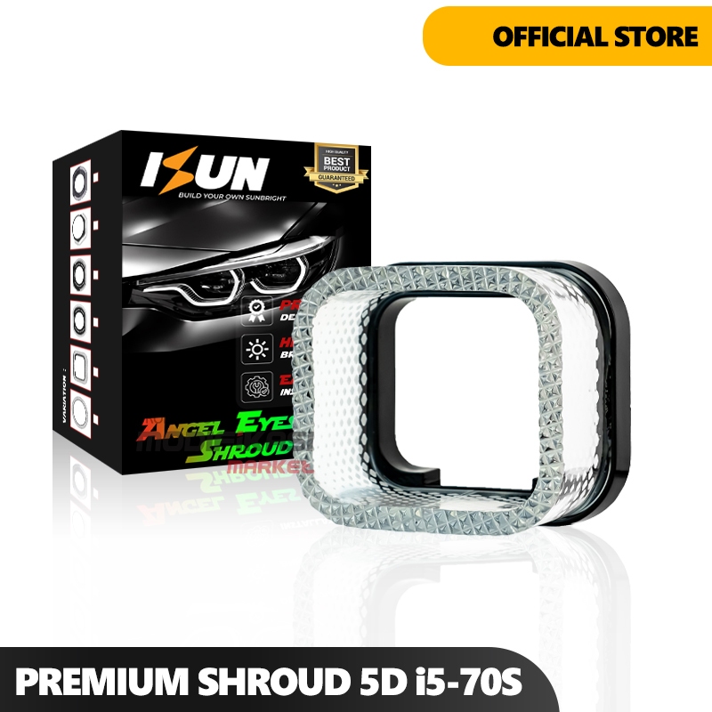 Jual ISUN PREMIUM Shroud i5-70S 5D Matrix Shroud Angel Eyes 5D Akrilik ...