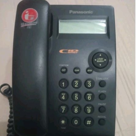 Jual PESAWAT TELEPHONE RUMAH INDIHOME KX TSC11 MX HITAM CALLER ID SECOND | Shopee Indonesia