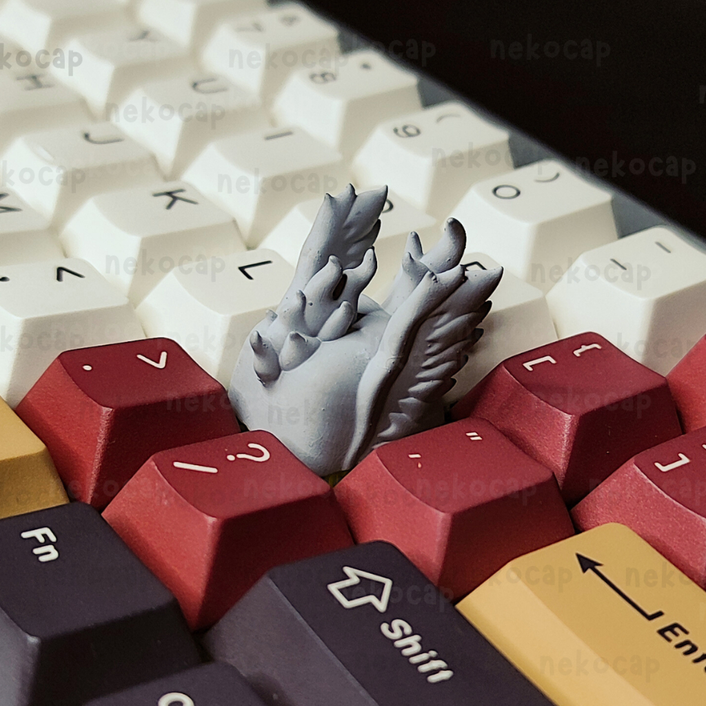 Jual Pokemon Moltress Snorlax Artisan Keycap Mechanical Keyboard ...