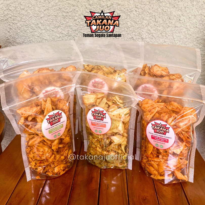 Jual Keripik Singkong Takana Juo / kripik padang balado kriuk Snack ...