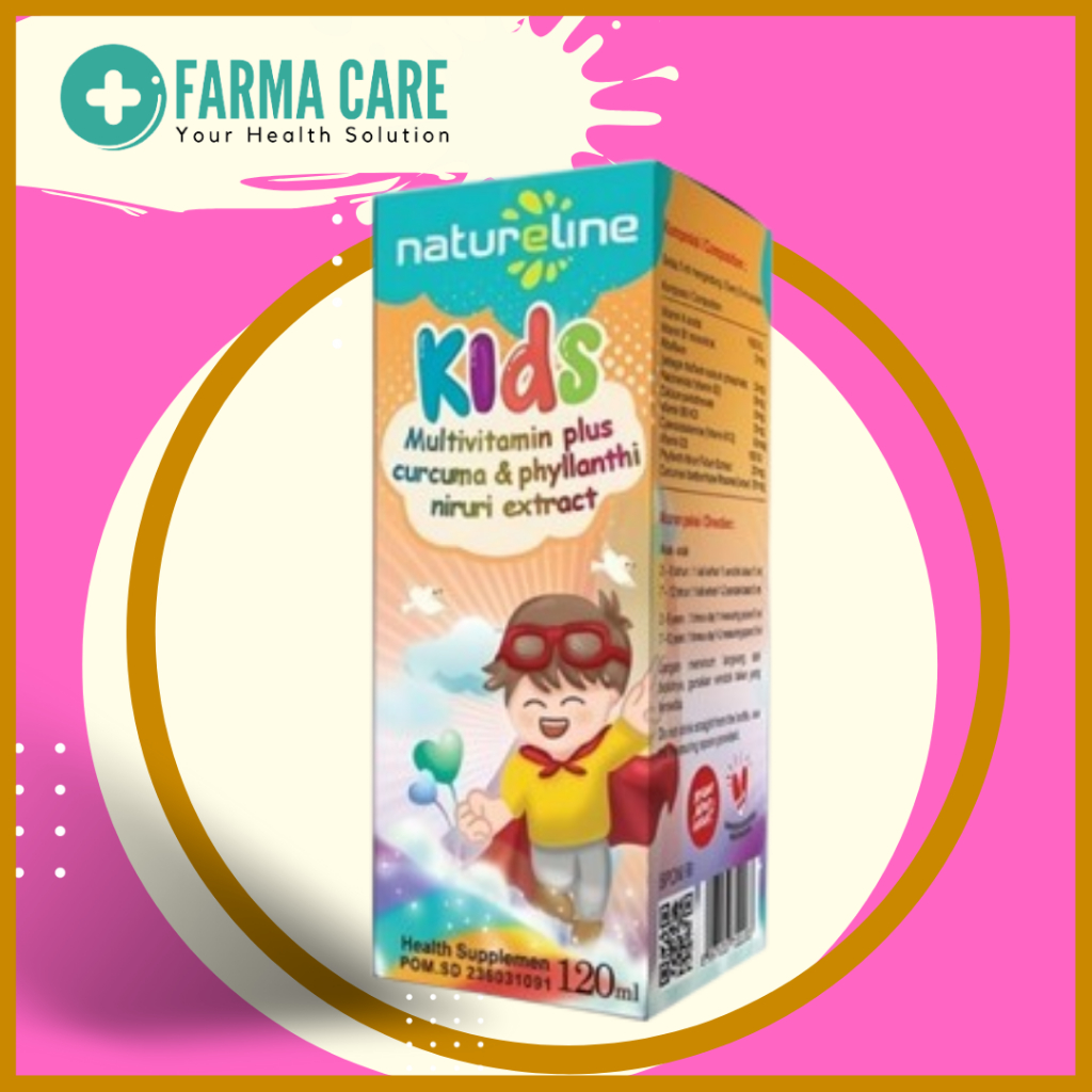 Jual NATURELINE KIDS MULTIVITAMIN 120 ML | Shopee Indonesia