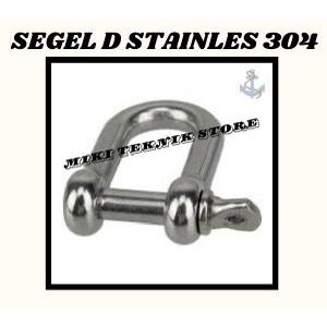 Jual Segel D Stainless Steel 304 24MM / Shackle D Stainless Steel 304 ...