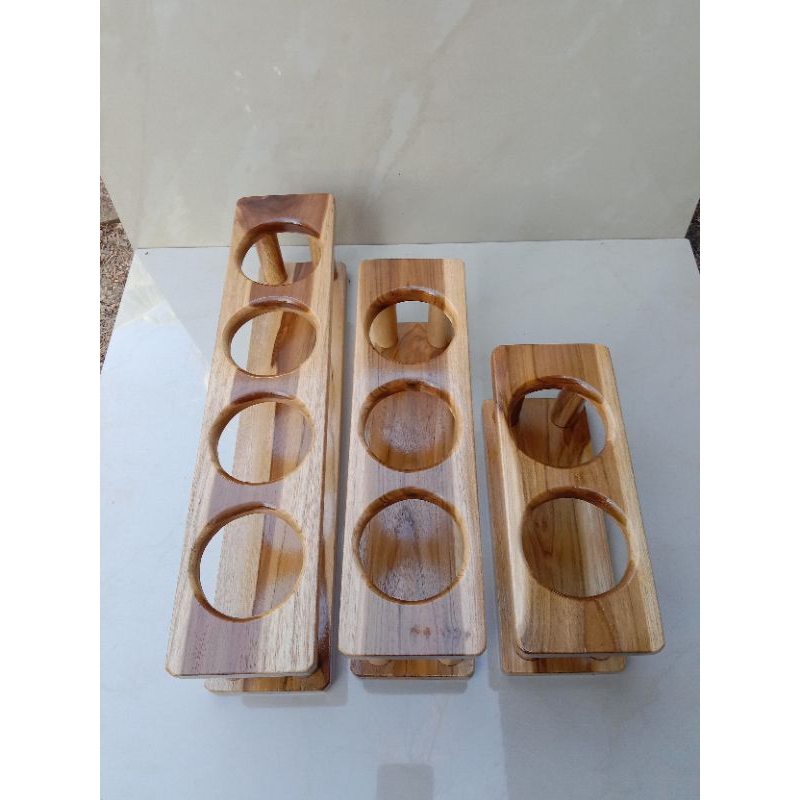 Jual Rak tempat minyak tempat botol diameter lobang 8 cm Dapur tempat ...