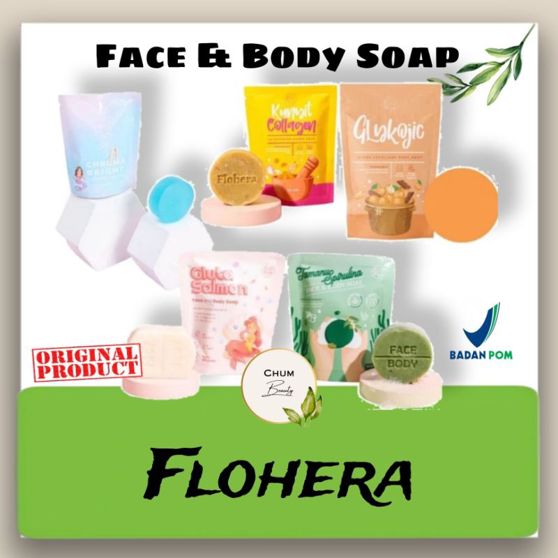 Jual Flohera Sabun Chroma Bright Soap | Kunyit Collagen Soap | Tamanu ...