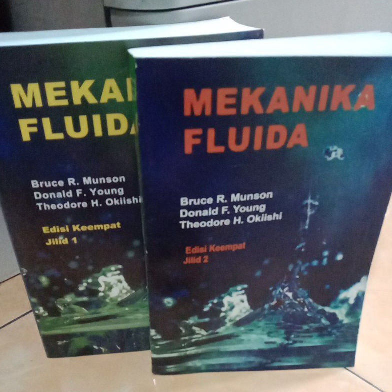 Jual ART M56V Mekanika Fluida jilid 1 2 By Bruce R Munson | Shopee Indonesia