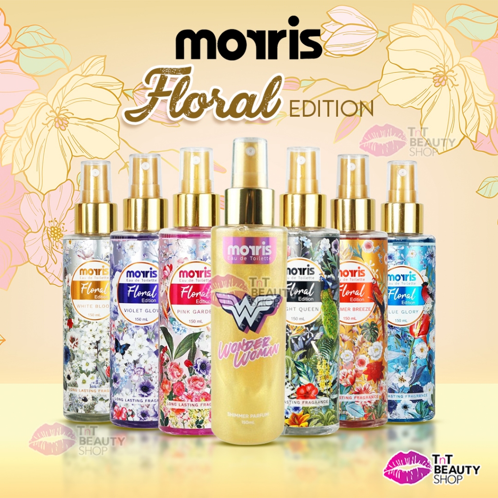 Jual Morris Eau De Toilette Floral Edition 150ml - EDT - Parfum Cewek | TnT Beauty Shop | Shopee ...