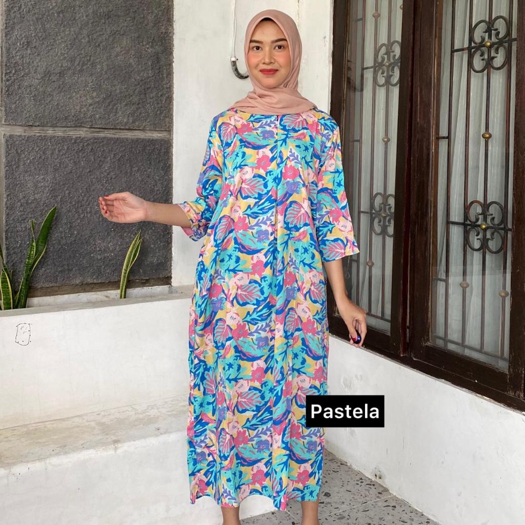 Jual DASTER SLAVINA LD 120CM JUMBO - DRESS RAYON VISCOSE - HOME WEAR ...