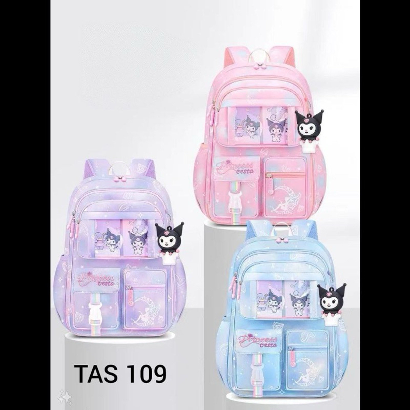 Jual TAS 109 | TAS RANSEL BAPKPACK EDISI PRINCESS | TAS KULKAS | TAS IMPORT | TAS FASHION | TAS ...