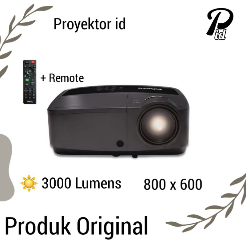 Jual Proyektor INFOCUS IN112A Projektor IN 112A 3000 Lumens | Shopee ...