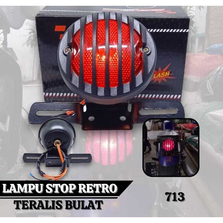 Jual STOPLAMP JAPSTYLE Lampu Stop Bulat Grill Tralis Classic LAMPU ...
