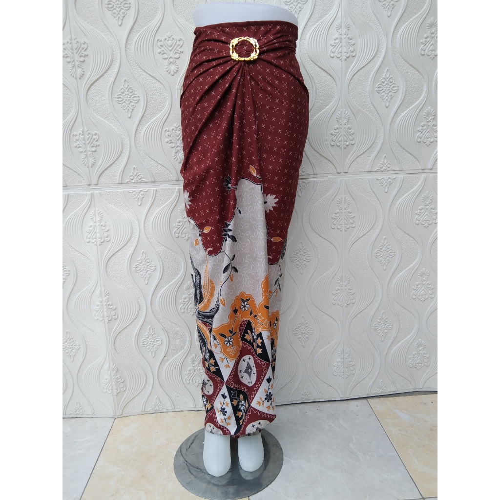 Jual Rok Lilit Batik Bawahan Kebaya VOL 1 Rok Serut Batik Rok lilit ...