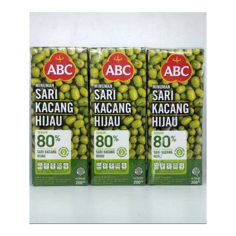 Jual Minuman ABC KACANG HIJAU 200ML | Shopee Indonesia
