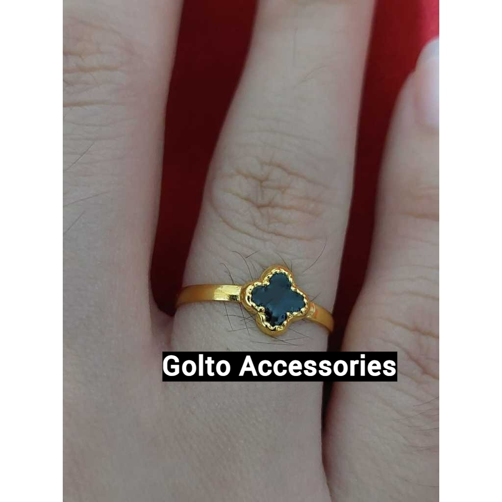 Jual Cincin Dewasa Clover Emas Muda 0,5 gram | Shopee Indonesia