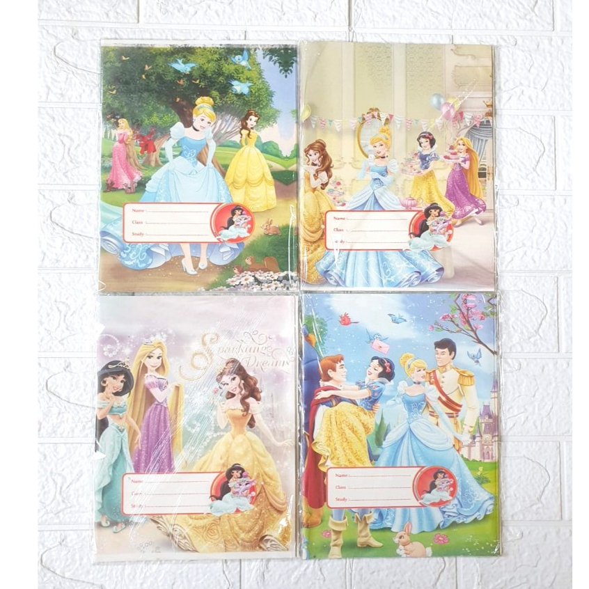 Jual (ISI 20 LEMBAR) Sampul Buku Princess LWC Ukuran SIDU | Shopee ...