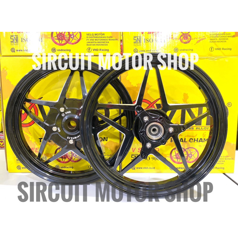 Jual VELG VND V SPEED BINTANG AEROX VELG VND V SPEED MODEL X1R KING ...