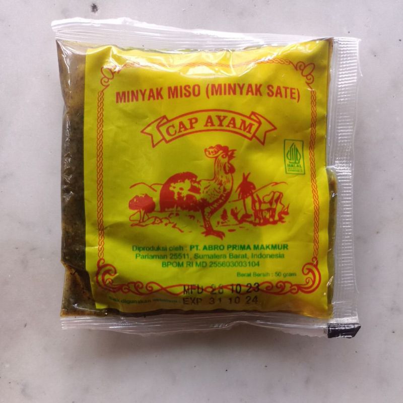 Jual Minyak Miso - Sate cap ayam by Abro Prima Makmur | Shopee Indonesia