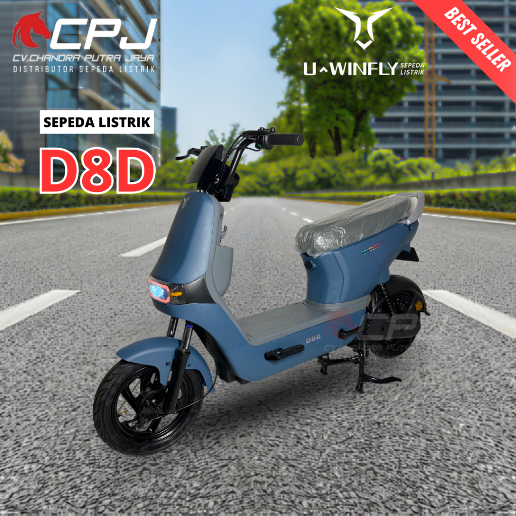 Jual Sepeda Listrik UWINFLY D8D Terbaru 450 Watt Garansi Resmi | Shopee ...