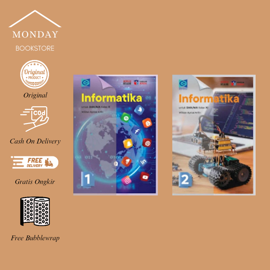 Jual GRAFINDO SMA - Informatika SMA/MA Kelas 10,11,12 Kurikulum Merdeka | Shopee Indonesia