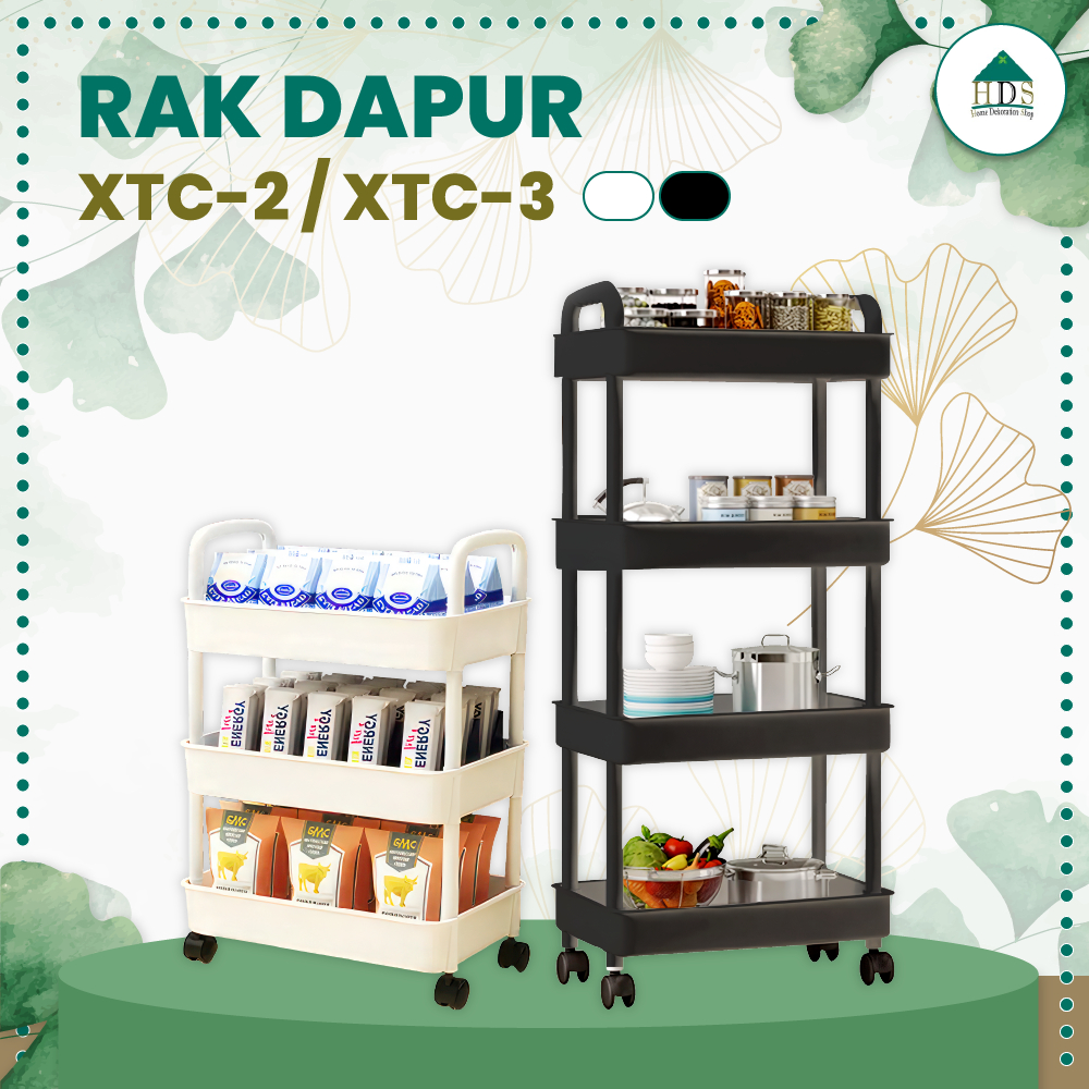 Jual Home Dekorationshop Official Shop Troli Serbaguna Bahan Plastik ...
