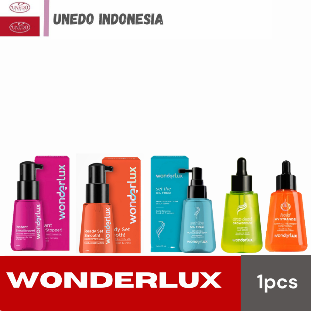 Jual WONDERLUX Instan ShowStopper Advanced Smooth Hair Oil | Ready Set ...