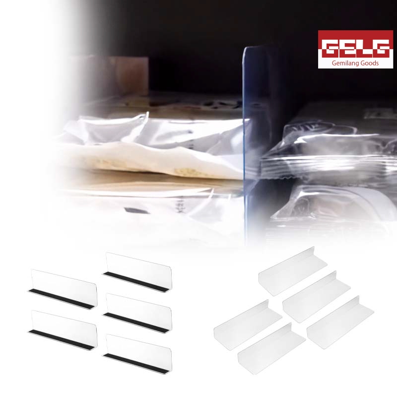 Jual Transparan Shelf Separator Toko Supermarket Sekat Pemisah Acrylic ...