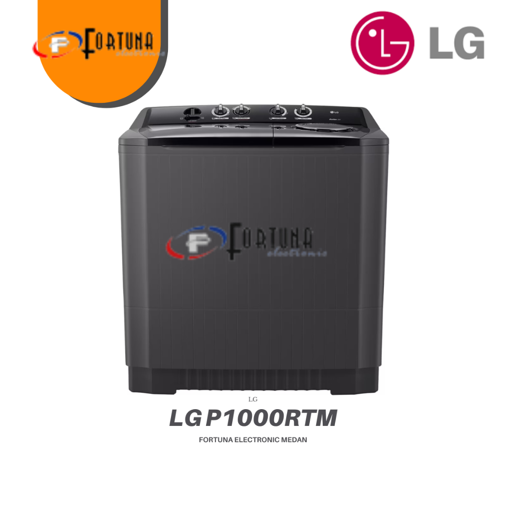 Jual MESIN CUCI LG 10KG P1000RTM 2 TABUNG 1000RTM MEDAN | Shopee Indonesia