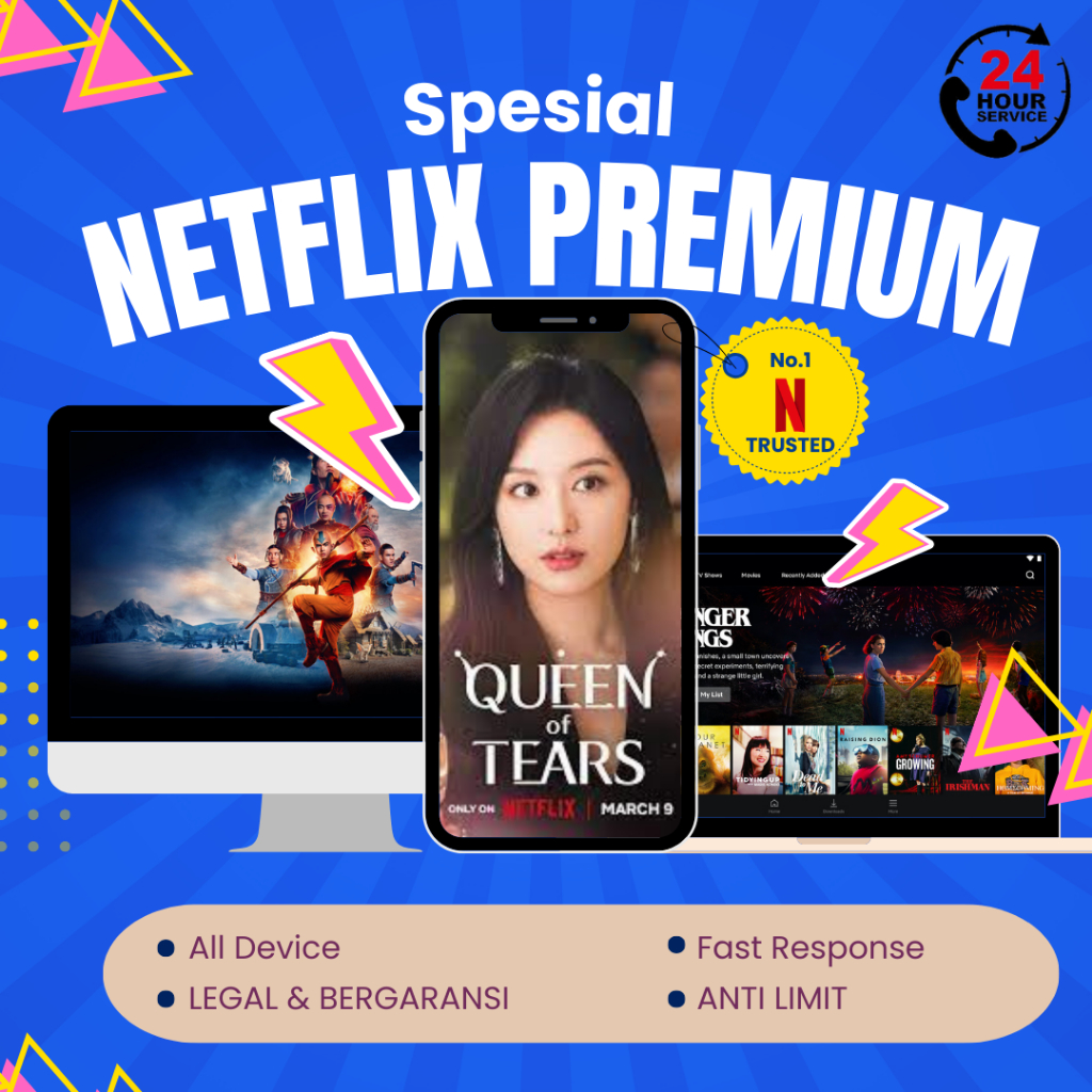 Jual NETFLXX PREMIUM 4K FULLGARANSI | Shopee Indonesia