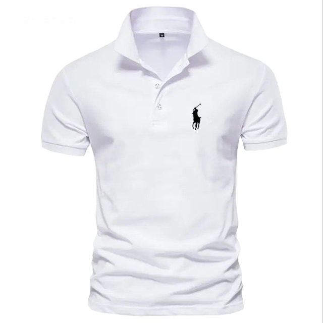 Jual Baju Distro Polo Kerah Pendek Ralph Motif Hitam Kaos Polo Terkeren ...