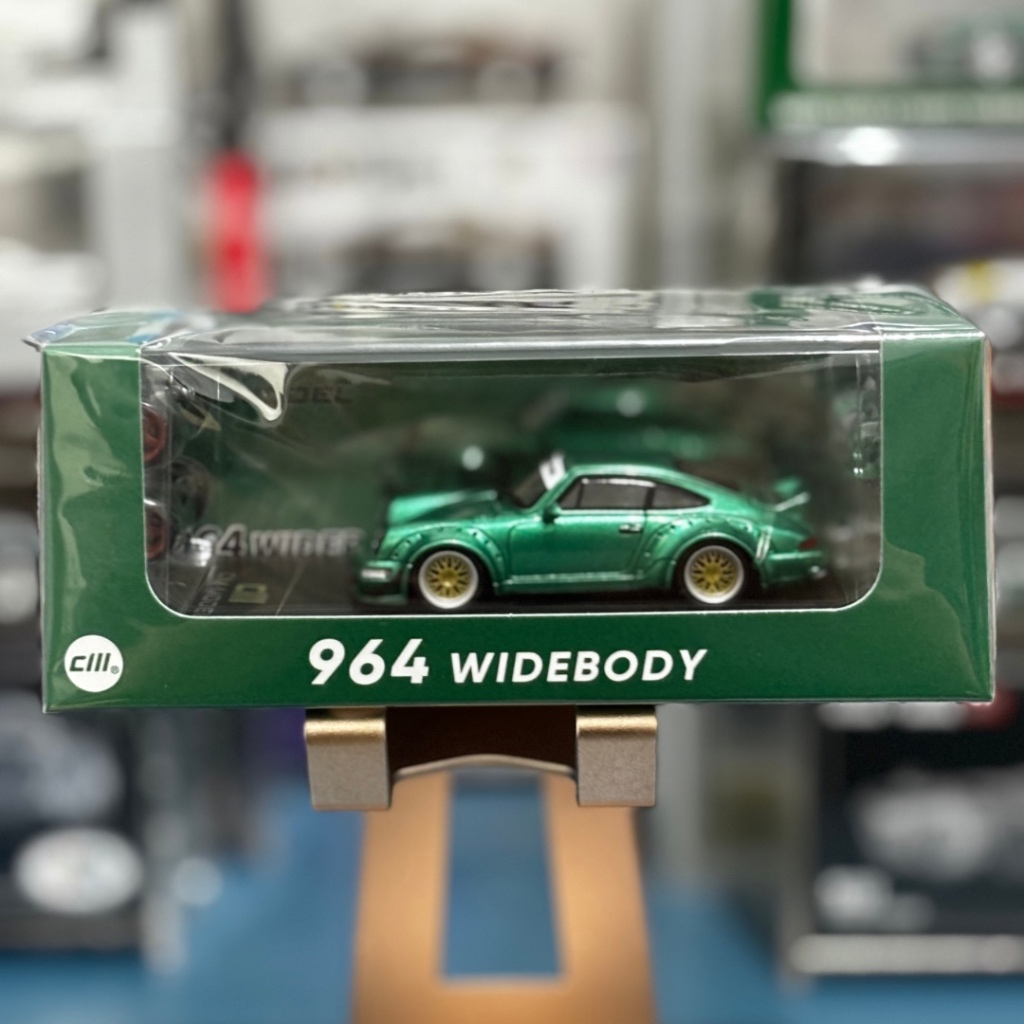 Jual CM Model RWB 964 Wide Body Metallic Green | Colorful Miniatur ...