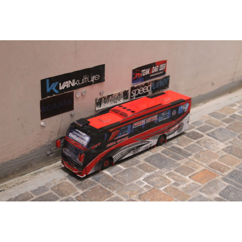 Jual PAPERCRAFT BUS ANEKA BINTANG SABALONG BASURI | Shopee Indonesia