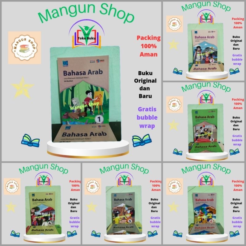 Jual Buku Bahasa Arab Kelas 1,2,3,4,5,6 SD/Mi Kurikulum Merdeka Grafindo | Shopee Indonesia