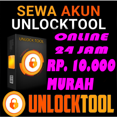 Jual SEWA AKUN UNLOCK TOOL || MURAH DAN CEPAT | Shopee Indonesia