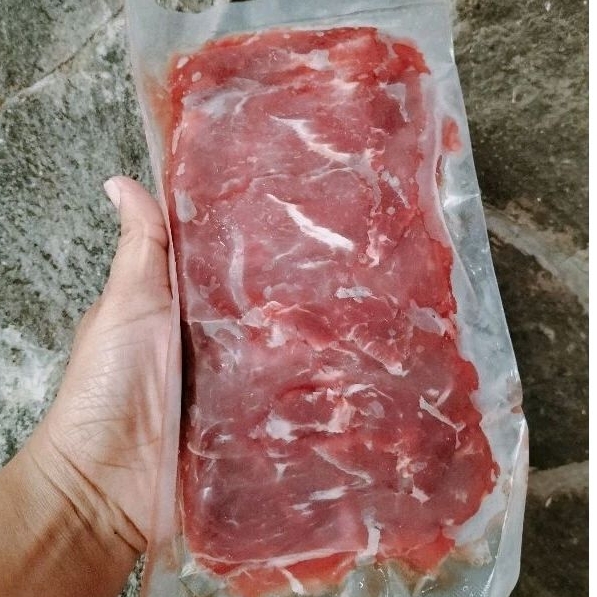 Jual Daging sapi slice LOW FAT 250gr barbeque Premium Halal Impor Enak ...