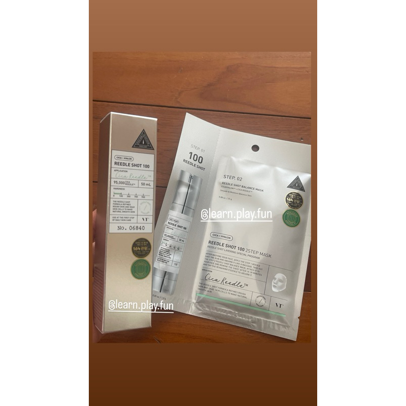 Jual VT reedle shot balance mask one piece | Shopee Indonesia