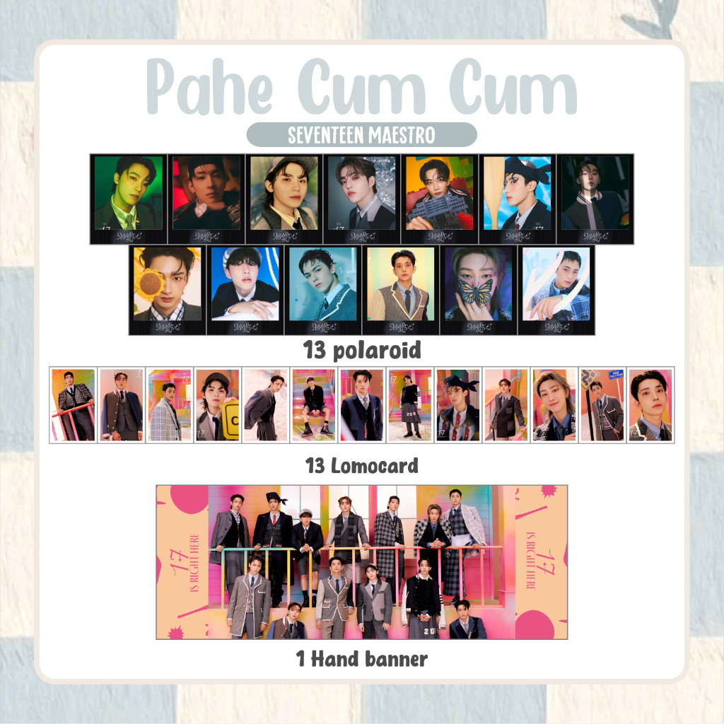 Jual PAHE Seventeen DARLING[ SECTOR 17 S happy ending | home | Shopee ...